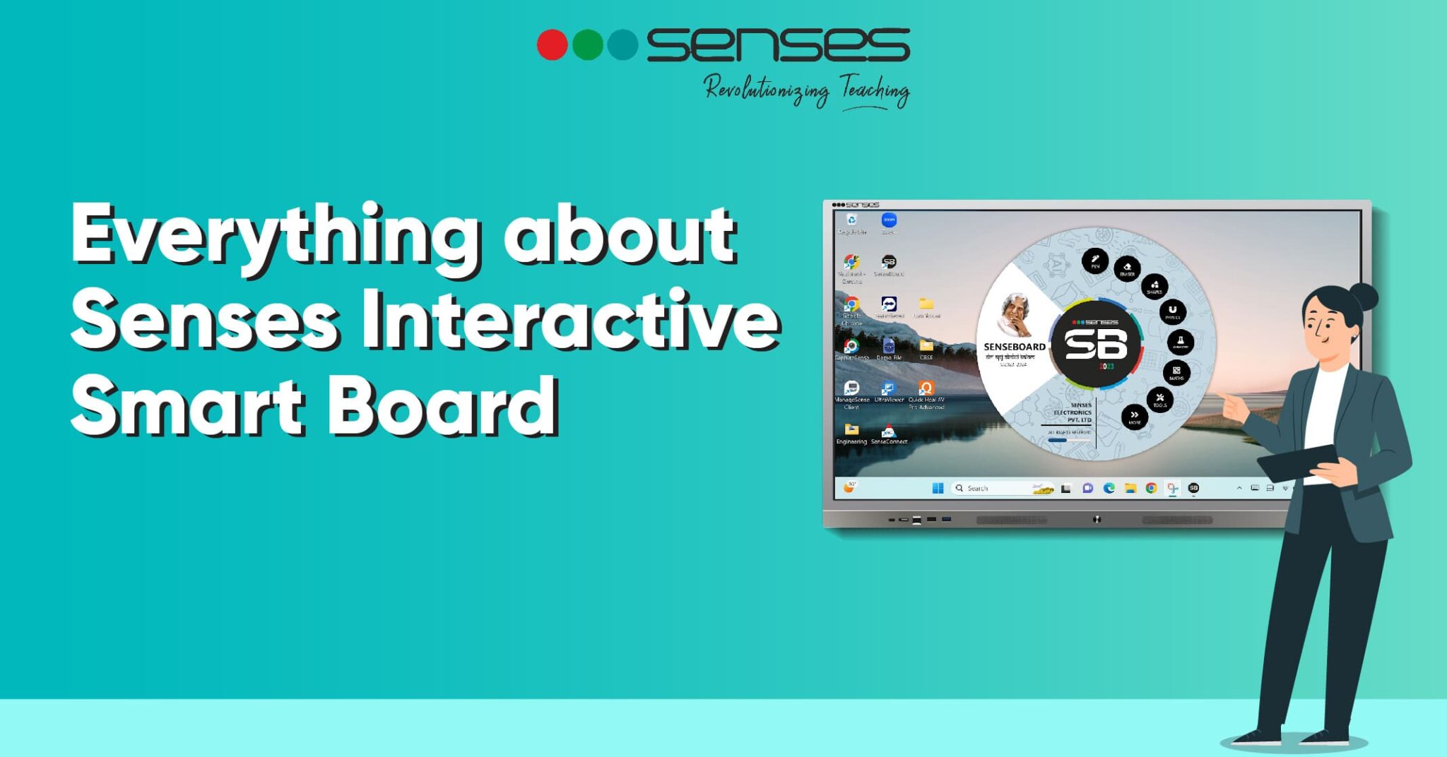 Senses Interactive Smart Board – Features & Benefits
